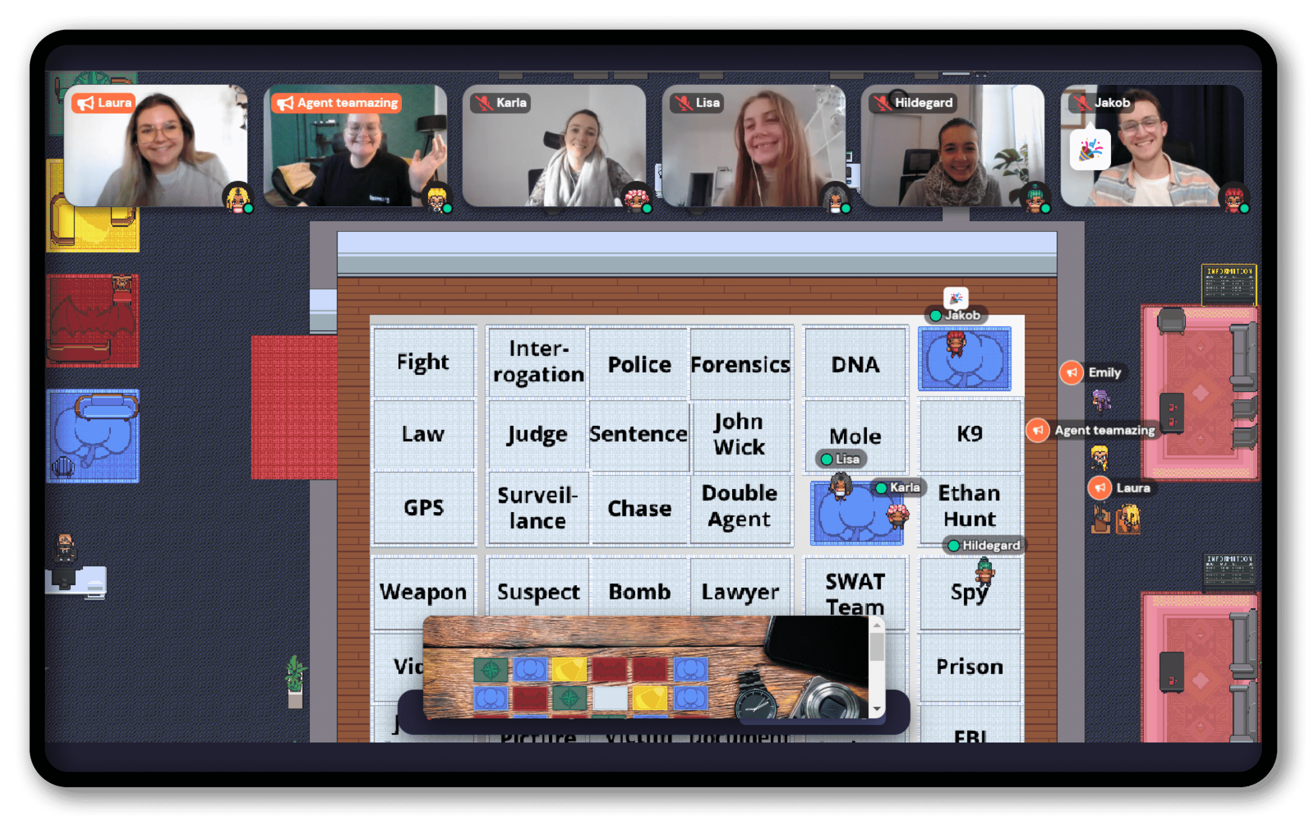 Agents: A Team Building Communication Game 💬